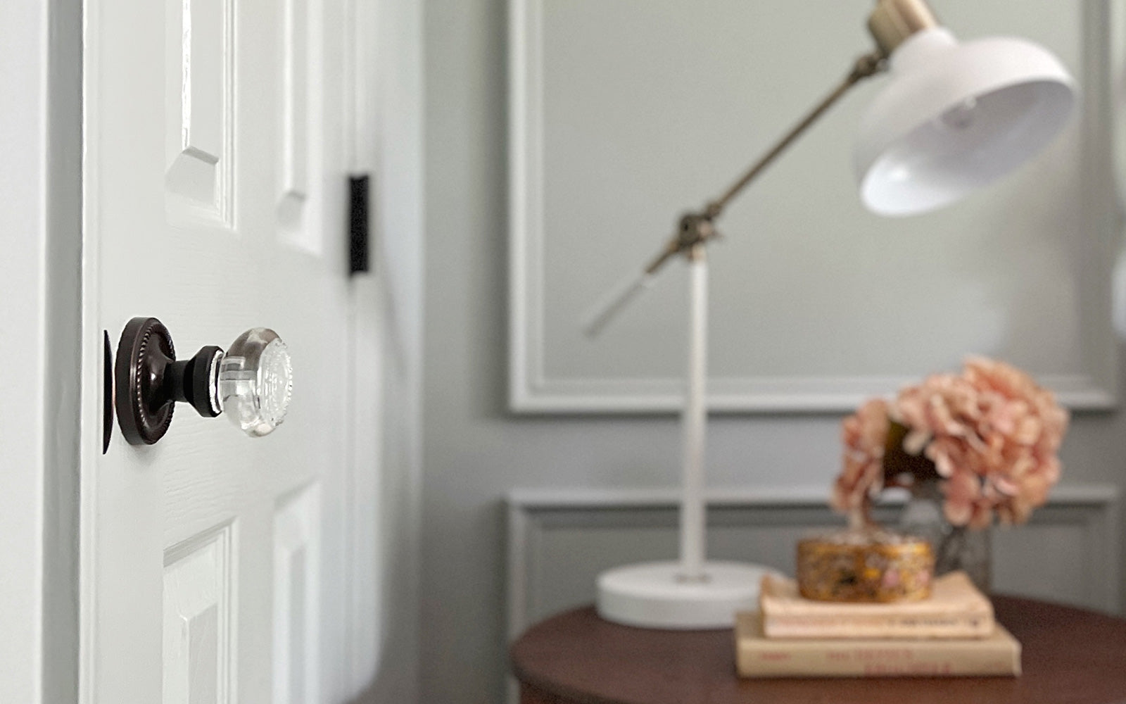 Traditional Home Hardware with Oak & Grain Refinishing – Nostalgic ...