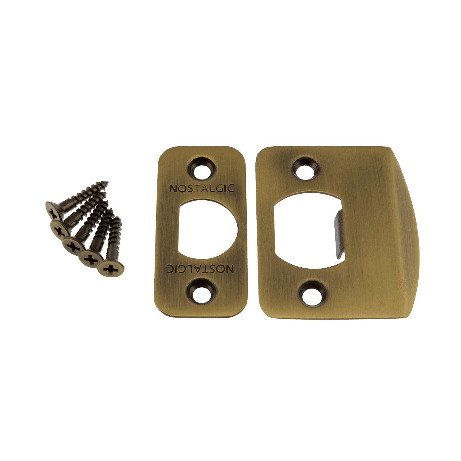 Round Latch Kit in Antique Brass – Nostalgic Warehouse