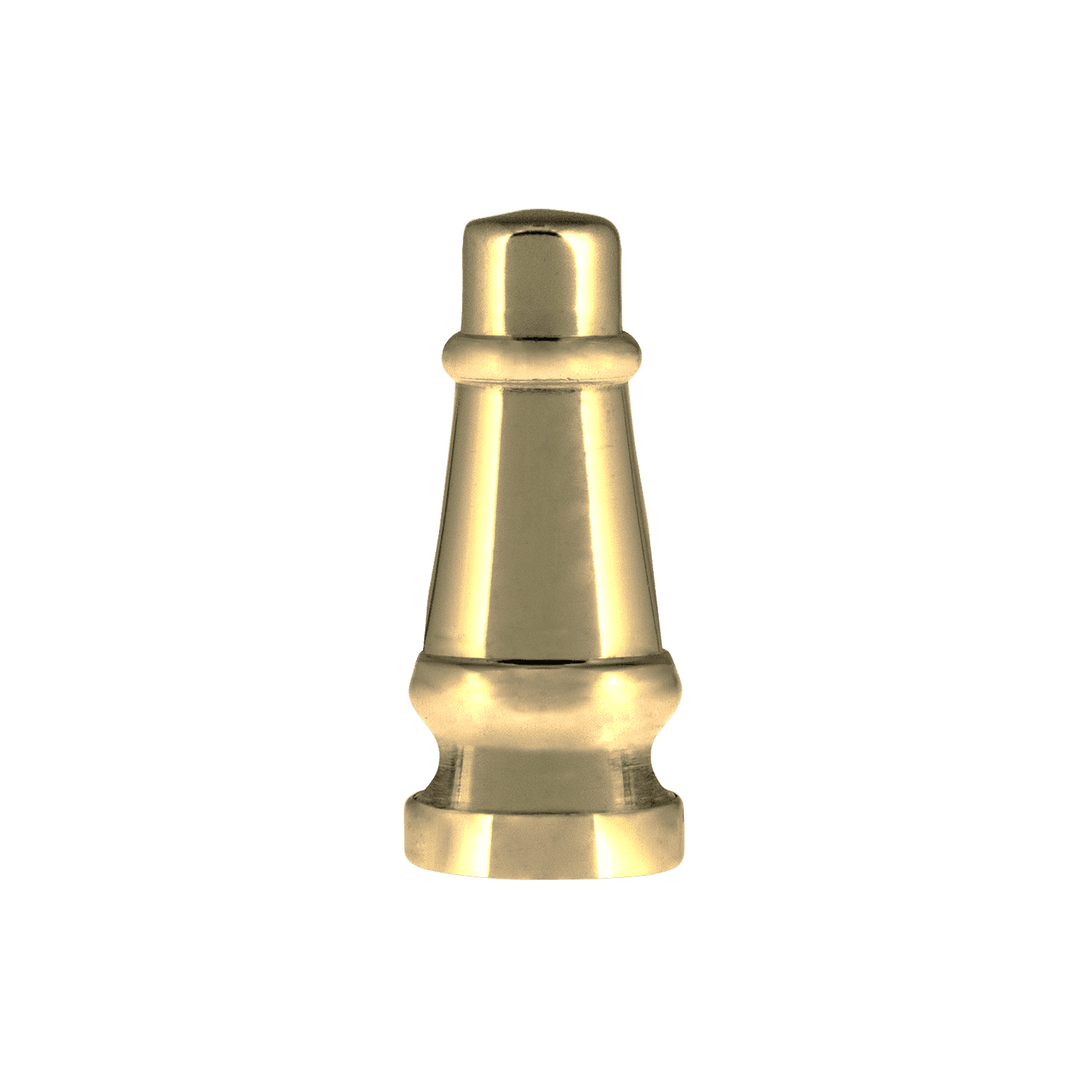 2.5mm Steeple Finial in Polished Brass – Nostalgic Warehouse