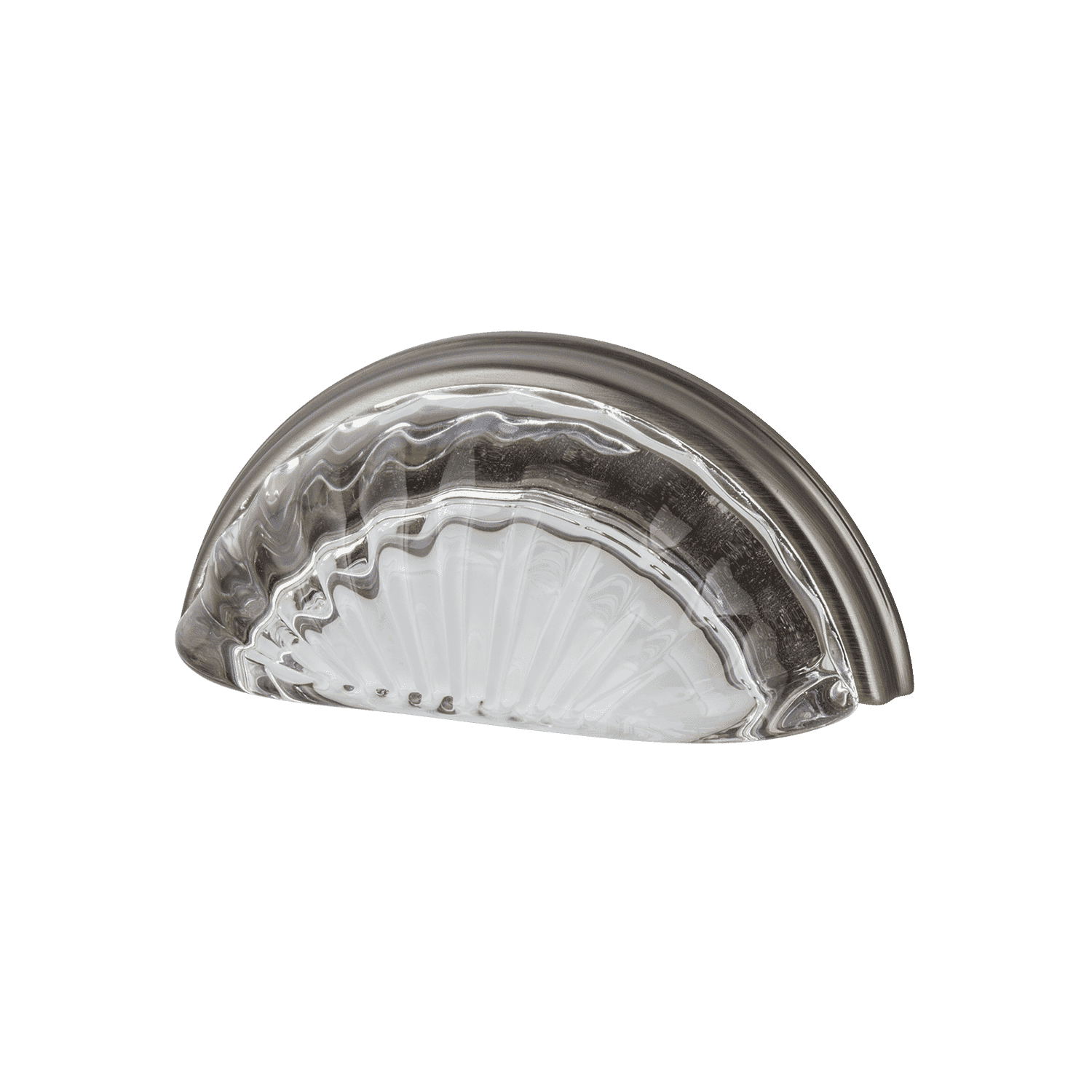 Cup Pull Crystal Clear Fluted 3
