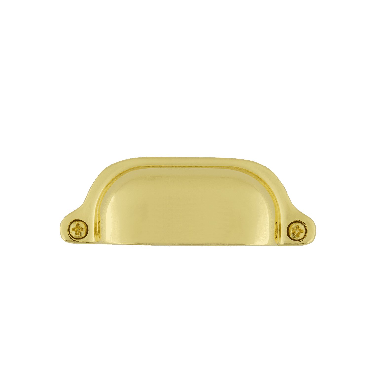 Cup Pull Farmhouse Medium in Unlacquered Brass – Nostalgic Warehouse